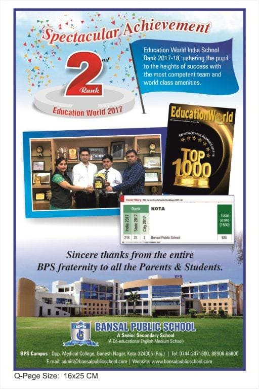 Achievements | Schools in Jaipur | BPS Jaipur
